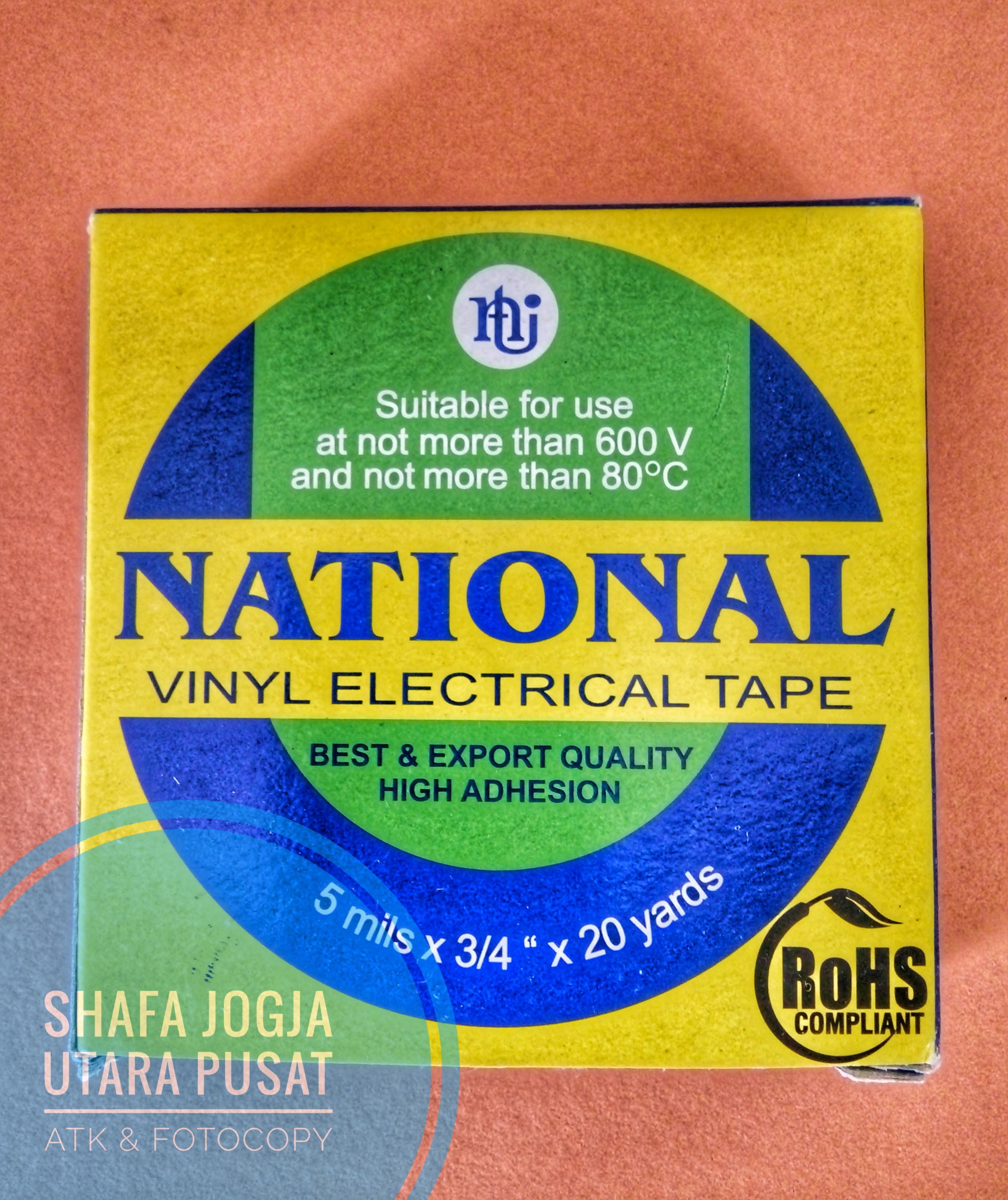 Isolasi National (Vinyl Electrical Tape) - Toko ATK Online
